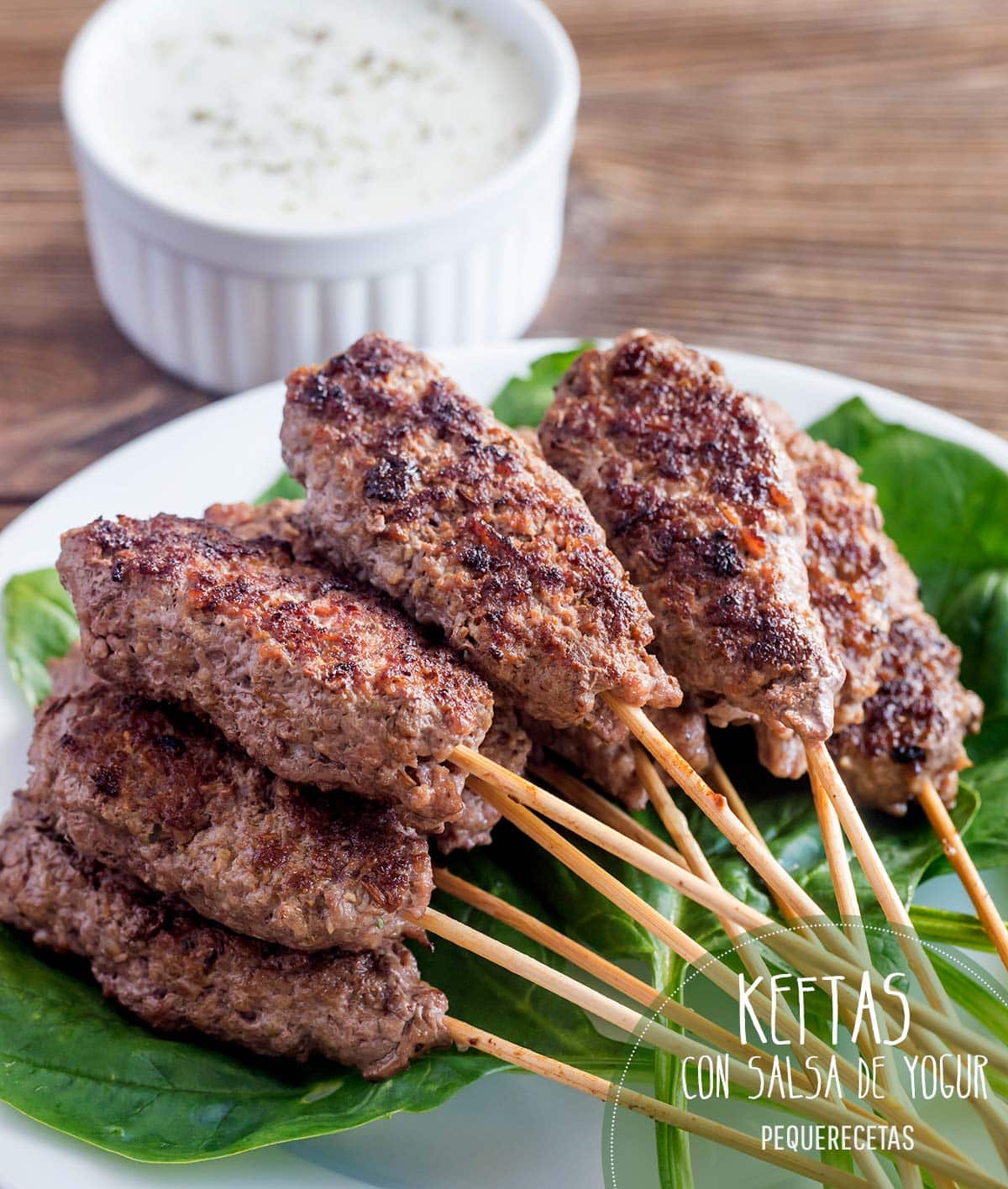 Keftas o koftas (receta con salsa de yogur) - PequeRecetas