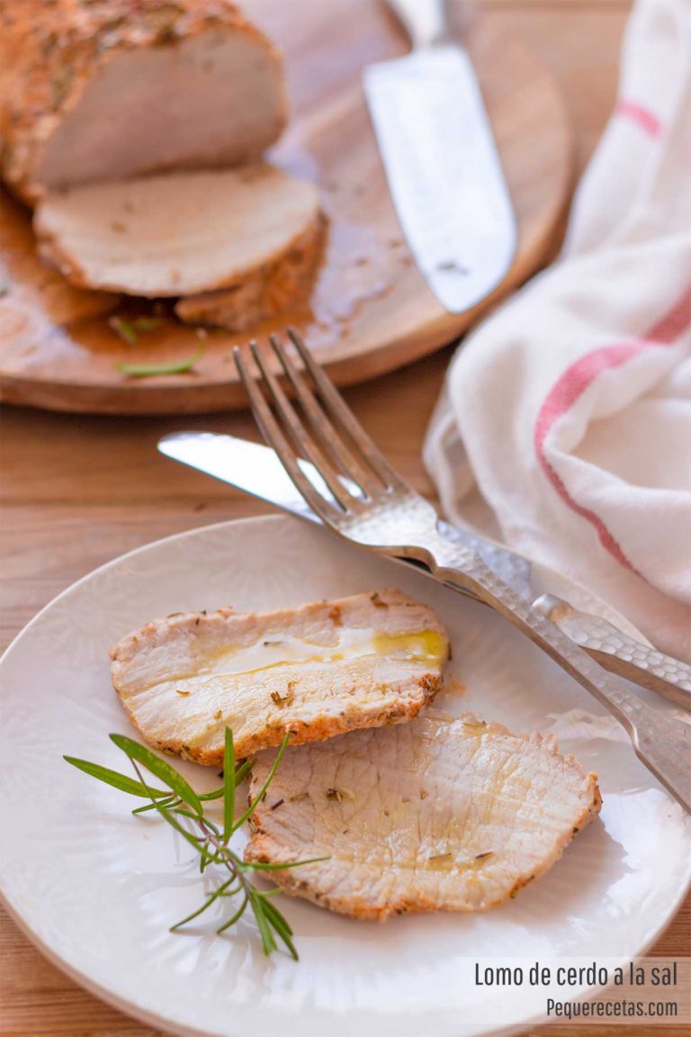 Lomo a la sal en 15 minutos (receta con lomo de cerdo FÁCIL y rápida ...
