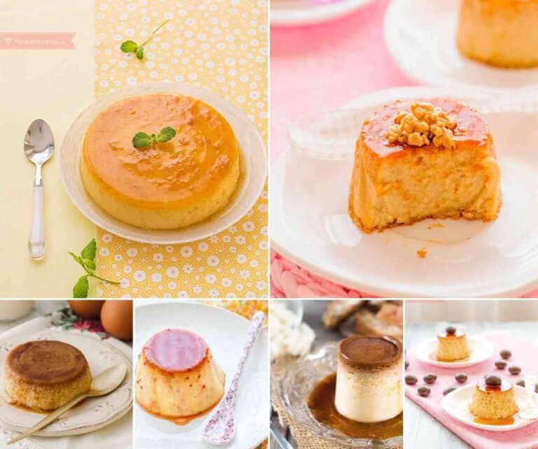 11 recetas de flanes caseros fáciles (y muy ricos) - PequeRecetas