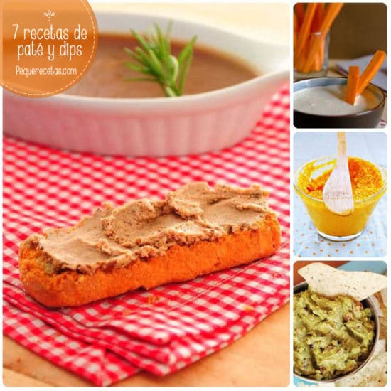 9 recetas para hacer paté casero y otros dips - PequeRecetas