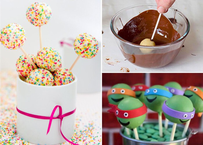 Cómo hacer cake pops (receta básica + 10 ideas originales) - PequeRecetas
