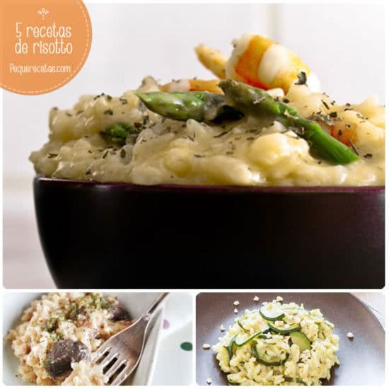5 recetas de risotto ¡que gustarán a todos! - PequeRecetas