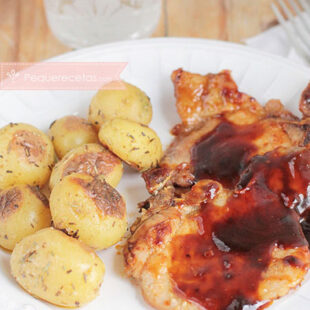 Chuletas de cerdo en salsa (3 recetas fáciles) - PequeRecetas