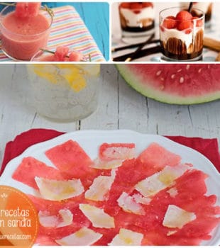 Postres con Sandía y otras recetas fáciles - PequeRecetas