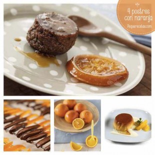 Postres con naranja, 4 recetas para chuparse los dedos | PequeRecetas