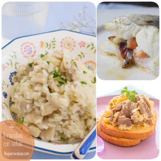 6 recetas con setas (fáciles y muy ricas) | PequeRecetas