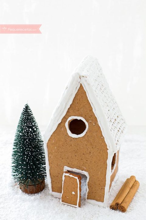 Cómo hacer una casita de jengibre de Navidad - PequeRecetas