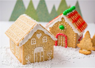 Cómo hacer una casita de jengibre de Navidad - PequeRecetas