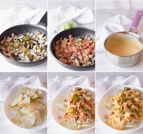 Nachos con queso en 3 pasos fáciles. Receta de nachos con queso