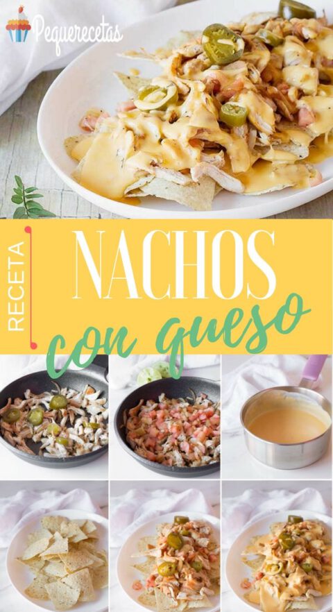 Nachos con queso en 3 pasos fáciles. Receta de nachos con queso