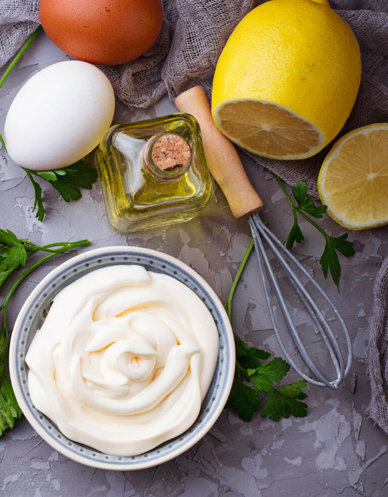 Cómo hacer mayonesa casera (receta FÁCIL) - PequeRecetas