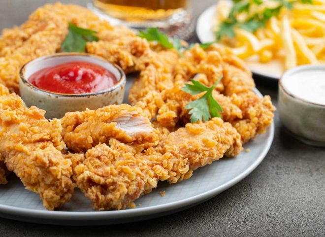 Pollo rebozado crujiente con cereales (receta FÁCIL para cenar ...