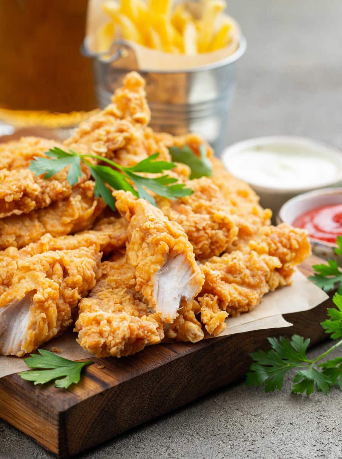 Pollo crujiente rebozado con cereales - PequeRecetas