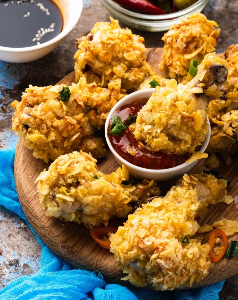 Pollo crujiente rebozado con cereales - PequeRecetas