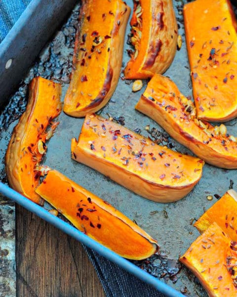 Cómo hacer calabaza asada al horno - PequeRecetas