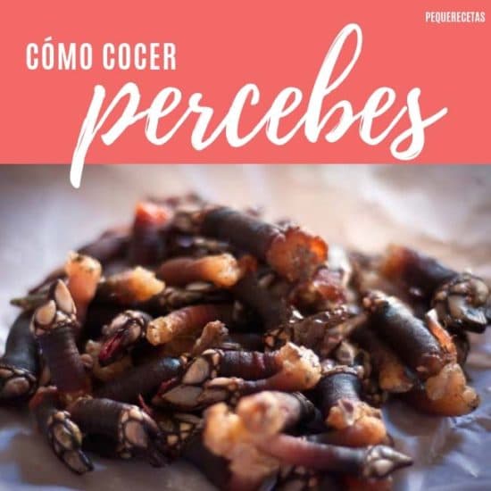 Cómo cocer percebes y cómo comerlos (muy fácil) - PequeRecetas