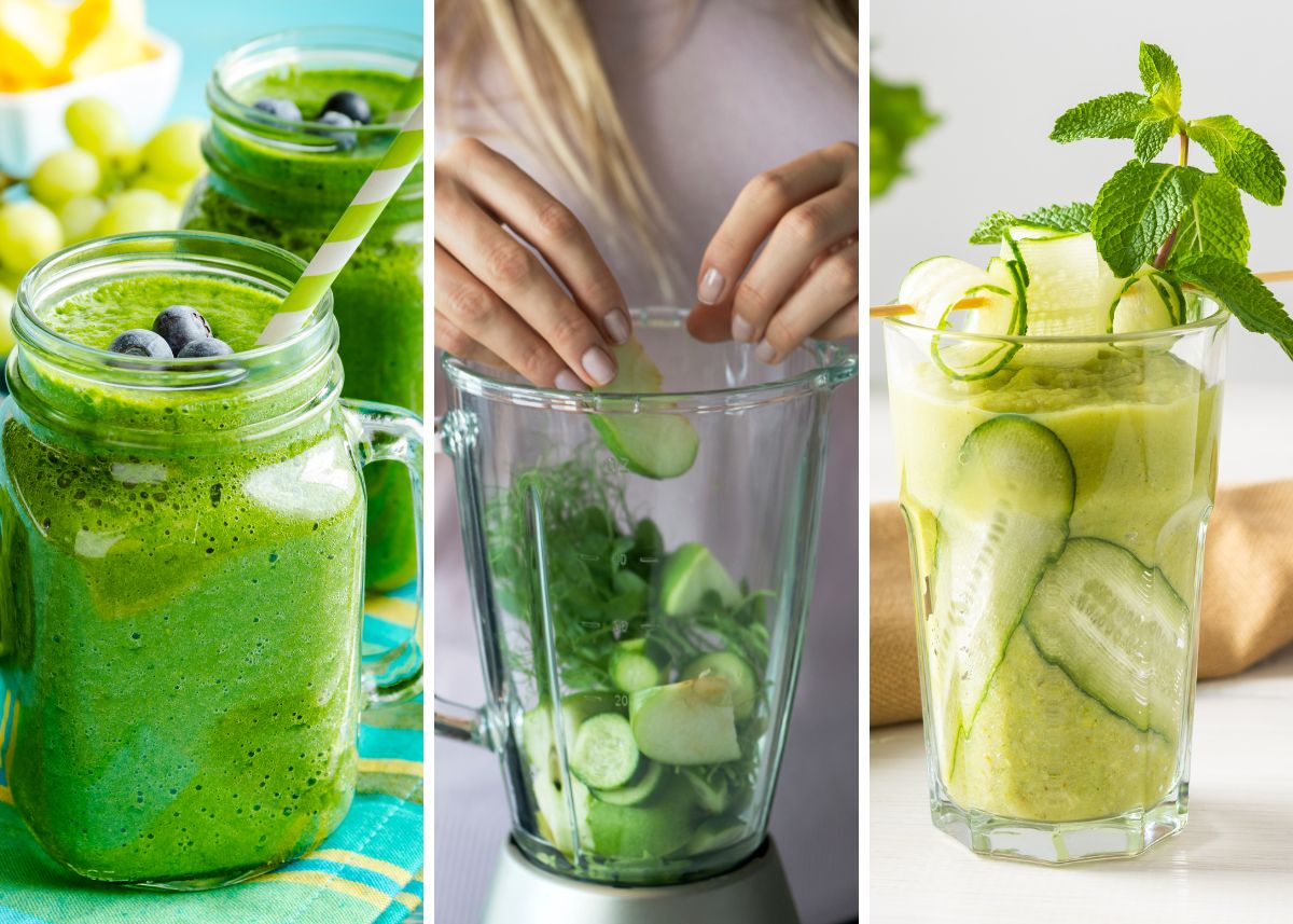 Batidos detox caseros (10 zumos verdes saludables y ricos) - PequeRecetas