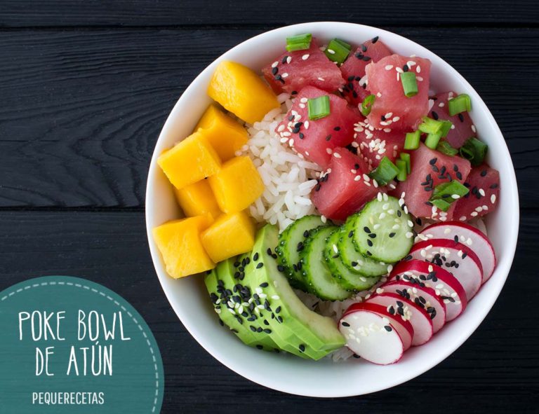 Poké Bowl casero, el plato saludable de moda - PequeRecetas