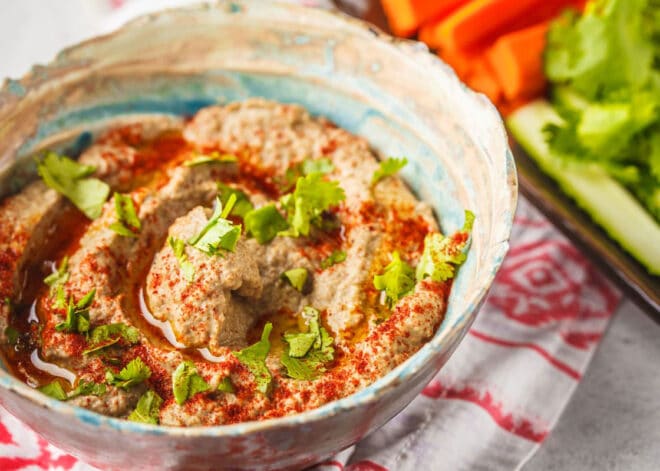 Baba Ganoush o Mutabal (receta de paté de berenjenas) | PequeRecetas