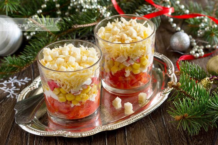 15 ensaladas navideñas (recetas de ensaladas para sorprender en Navidad ...