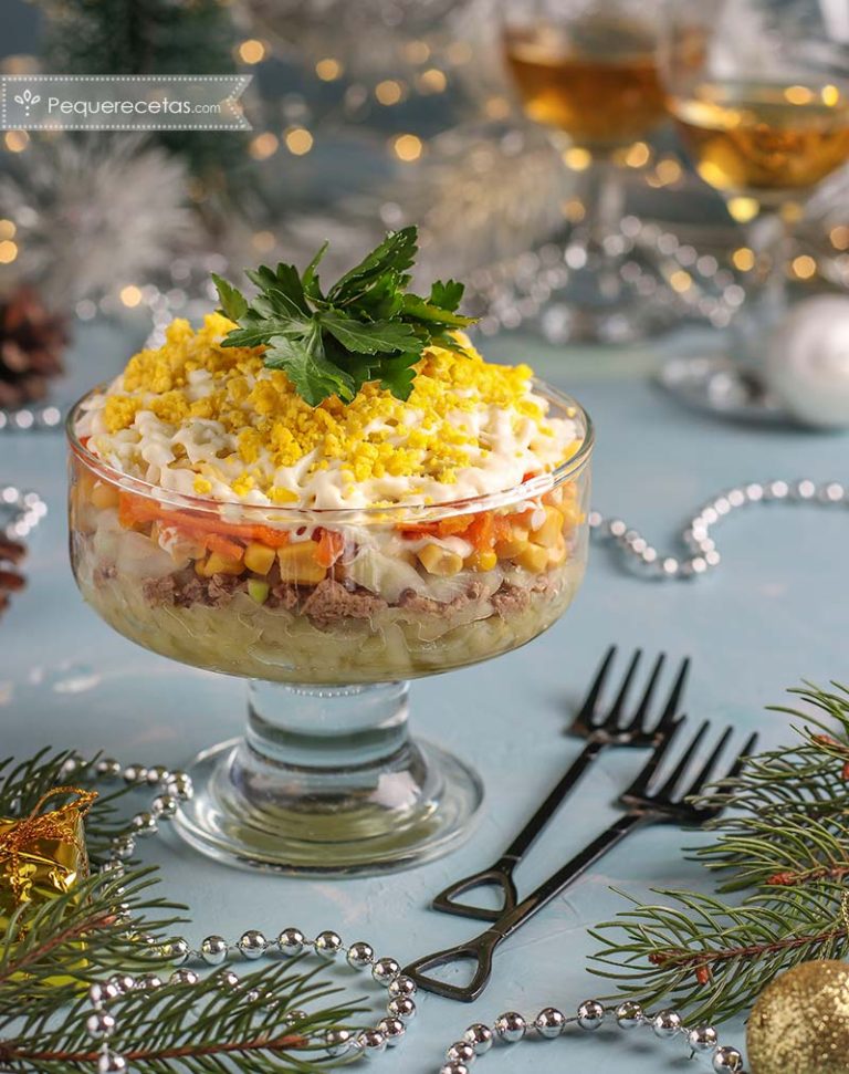 15 ensaladas navideñas (recetas de ensaladas para sorprender en Navidad ...