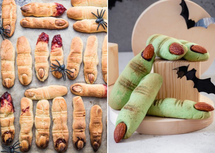 Dedos de bruja para Halloween (una receta sangrienta) - PequeRecetas