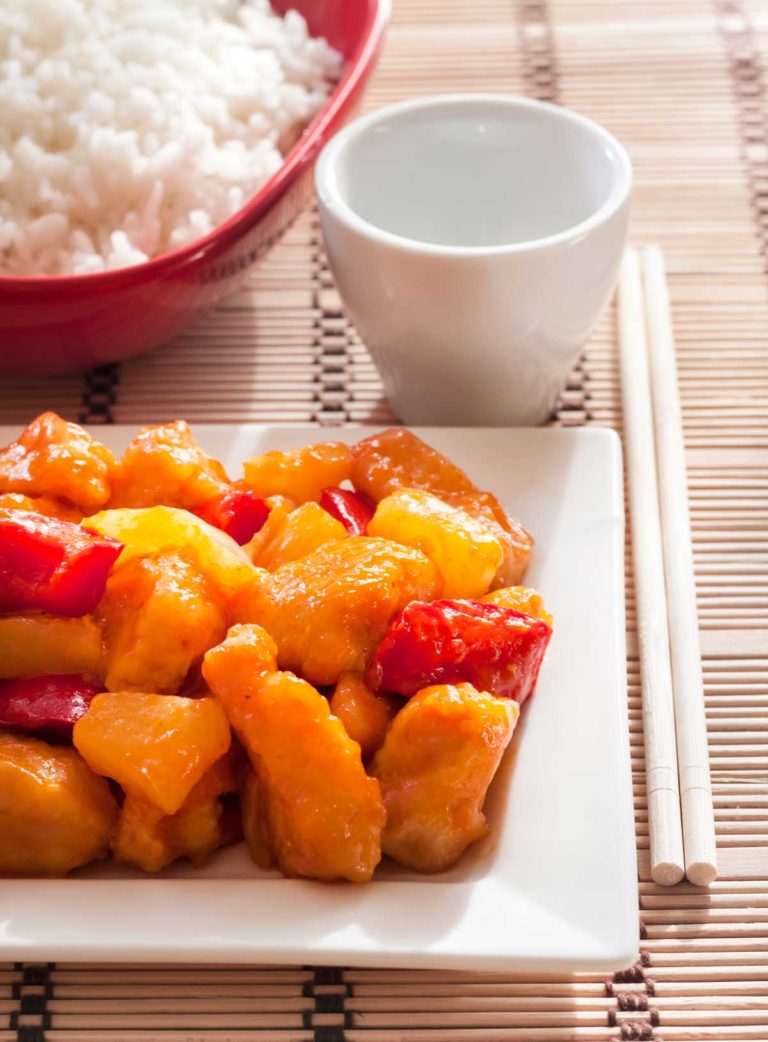 Pollo agridulce al estilo chino (pollo con salsa agridulce fácil ...