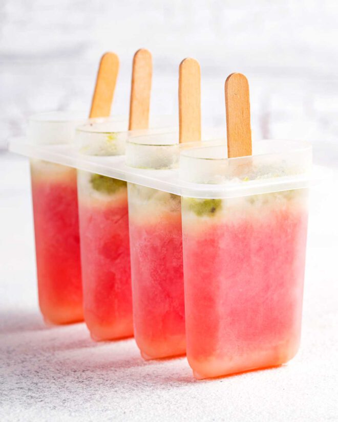 Helado de sandía (4 recetas fáciles de polos y helados con sandía ...