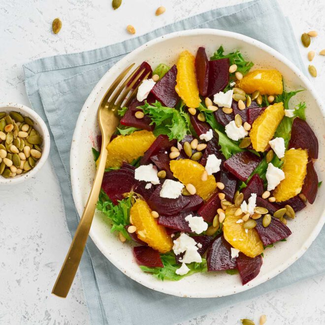 Ensalada de remolacha (10 recetas fáciles y saludables) - PequeRecetas