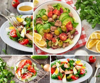 Ensalada mixta (la receta de ensalada más sencilla) - PequeRecetas