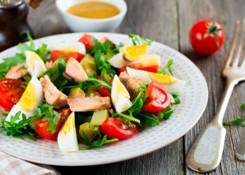Ensalada mixta (la receta de ensalada más sencilla) - PequeRecetas