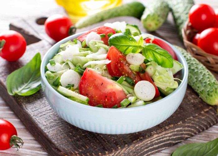20 ensaladas verdes ligeras y fáciles - PequeRecetas