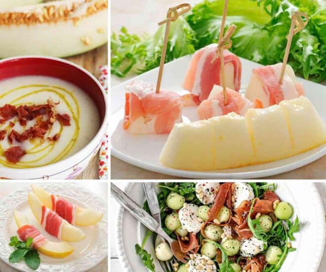 Melón con jamón (3 versiones para una receta veraniega tradicional ...