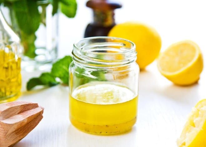 Vinagreta de limón para ensaladas (salsa citronette) - PequeRecetas