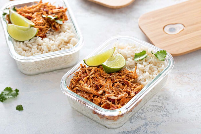 Pollo desmechado (Pulled Chicken) - PequeRecetas