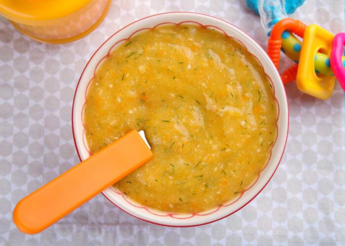 20 recetas de purés y potitos con Thermomix para bebés - PequeRecetas