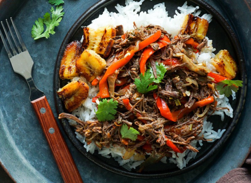 Ropa Vieja cubana (receta tradicional) - PequeRecetas