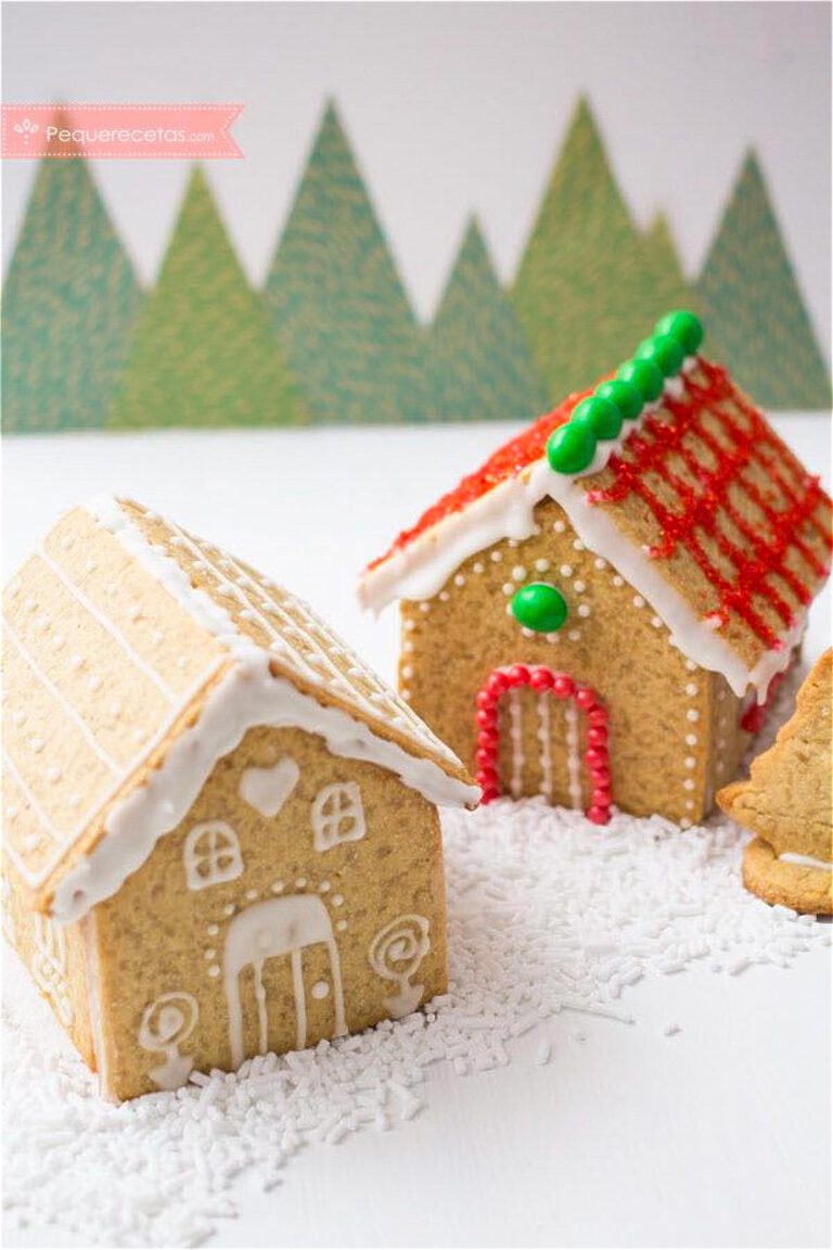 Cómo hacer una casita de jengibre de Navidad - PequeRecetas