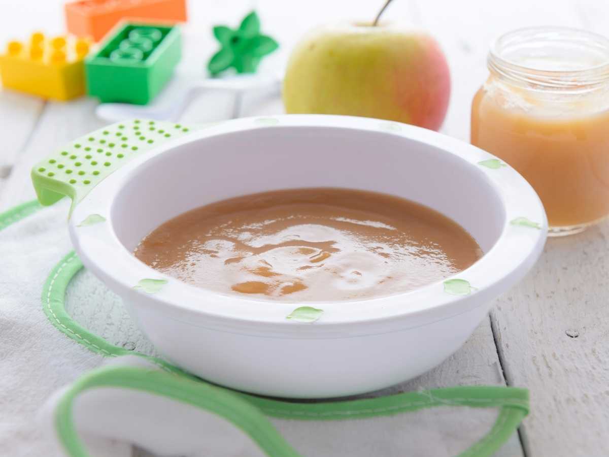 Compota de manzana para bebés - PequeRecetas