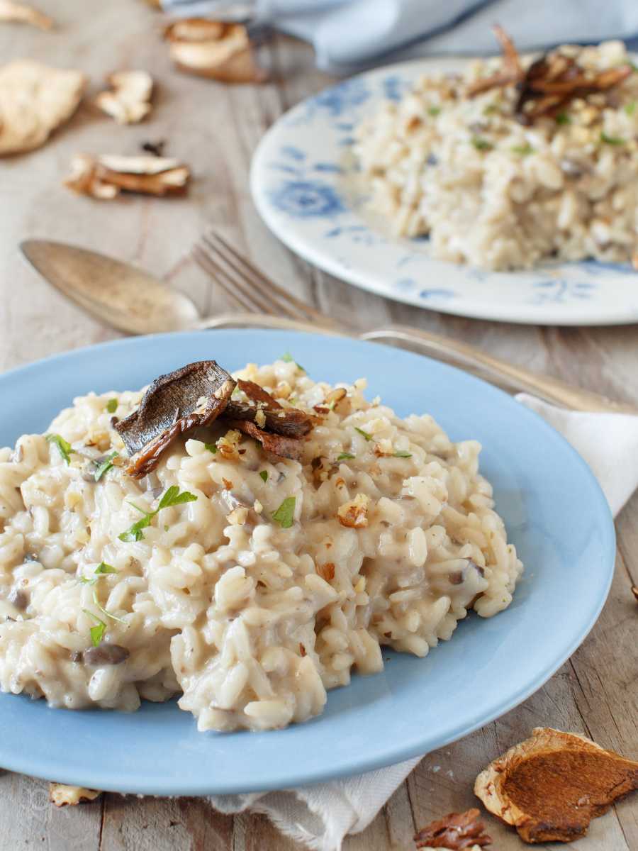 Risotto de setas con Thermomix - PequeRecetas