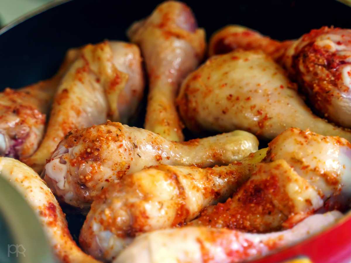 Pollo Broaster frito y en freidora de aire - PequeRecetas