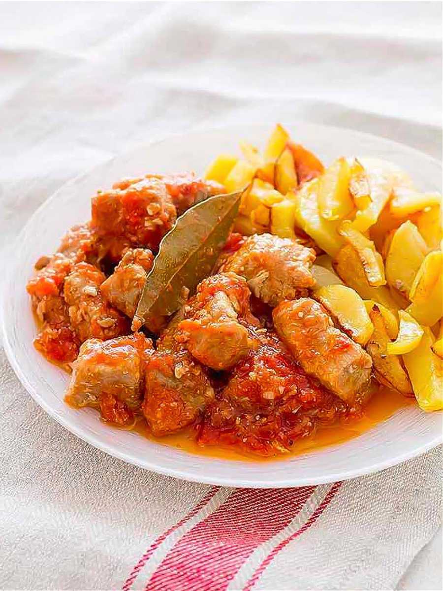 Magro con tomate en Thermomix - PequeRecetas