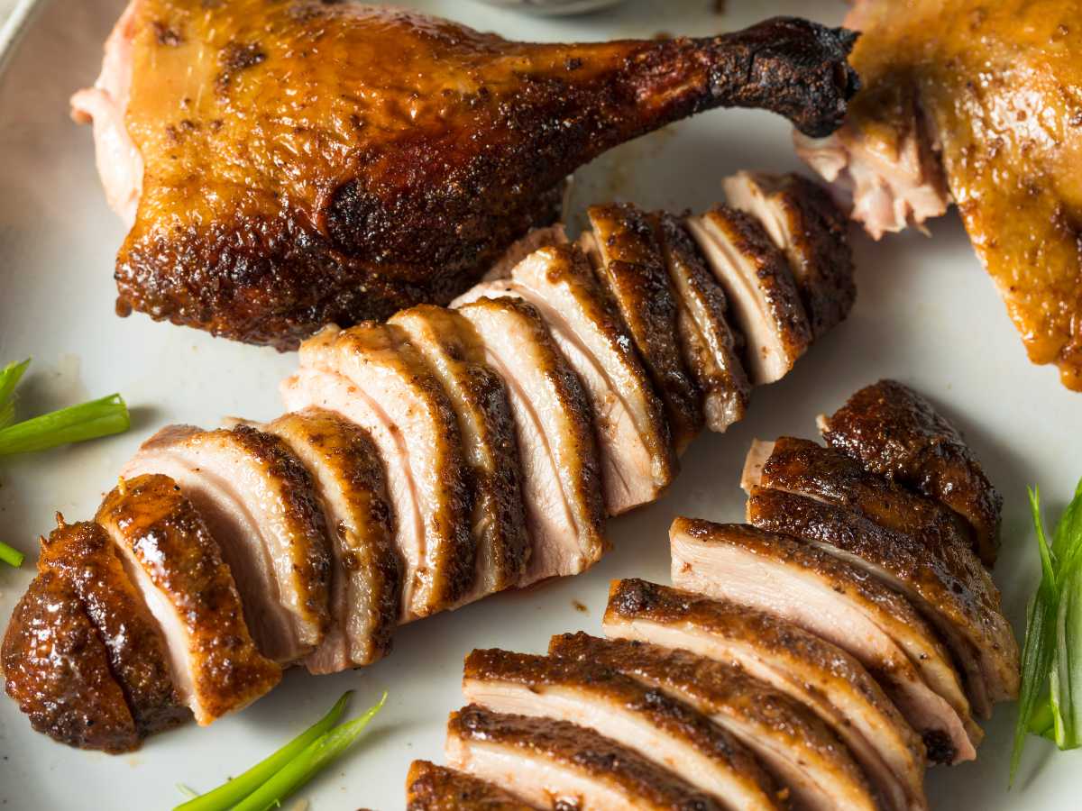 Pato Pekín chino o Pato laqueado a la pekinesa - PequeRecetas
